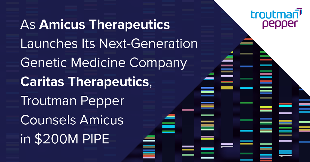 As Amicus Therapeutics Launches Its Next-Generation Genetic Medicine ...