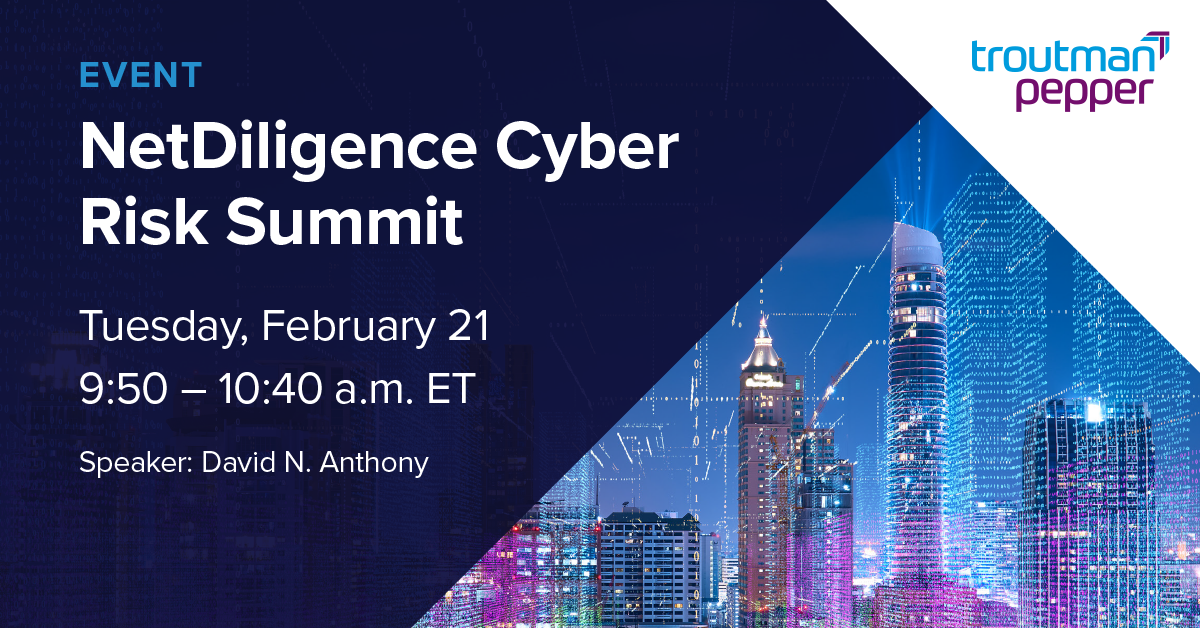 NetDiligence Cyber Risk Summit - Troutman Pepper Locke